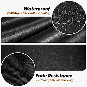 55-inch Table Cover, Waterproof Outdoor Prep Table Cover for Keter Unity XL Portable Outdoor Table with Storage Cabinet, Heavy Duty BBQ Grill Table Cover, Breathable, UV Resistant, 55"L x 24"W x 32"L