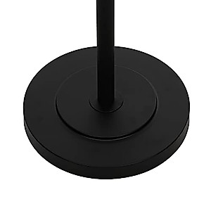 Catalina 23247-001 Modern Floor Lamp, 66", Black w/Metal Shades