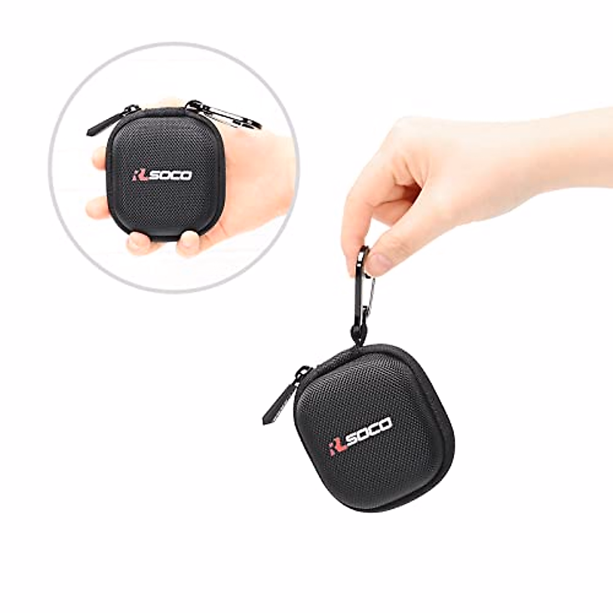 RLSOCO Hard Case for Bose QuietComfort Earbuds II/Earbuds 2 in-Ear Headphones (Black)