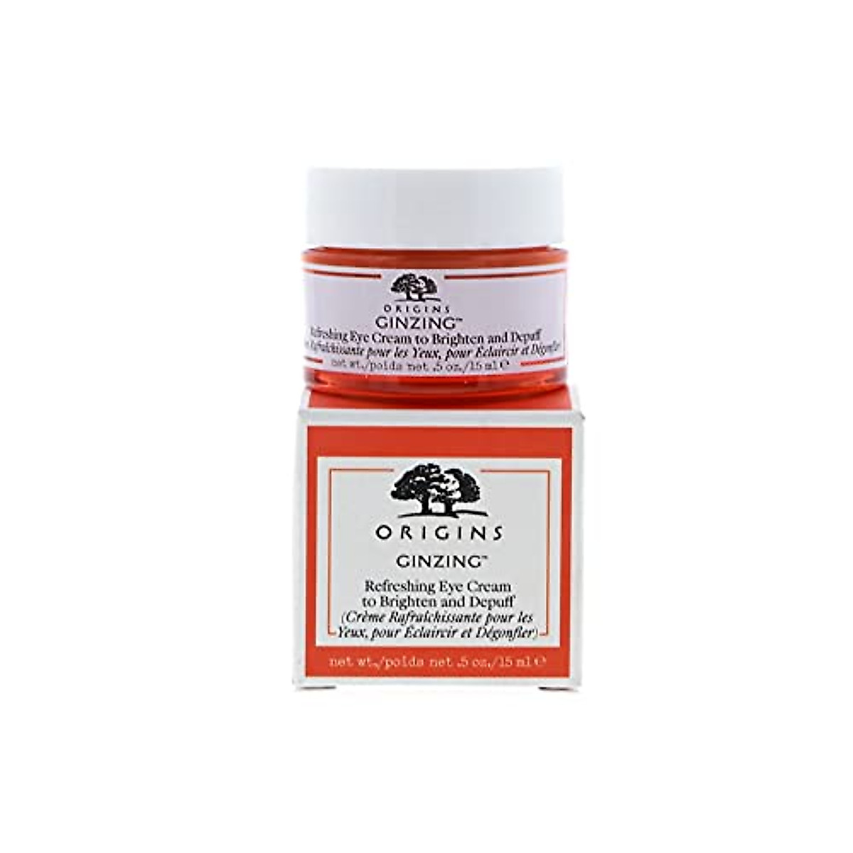 GinZing Refreshing Eye Cream to Brighten and Depuff by Origins for Unisex - 0.5 oz Eye Cream