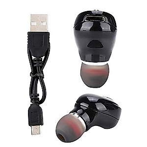 Wireless Headphones, Workout Headphones Wireless Earbuds, Bluetooth Headset Wireless Ear Buds Bluetooth Earphone for Sports Driving for Fitness Leisure(Black)