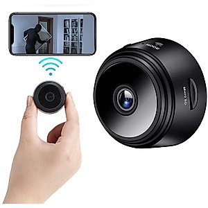 LUOWAN 2021 New Mini Camera 1080P Hidden Camera， Video Live Feed WiFi Wireless Cameras，with Night Vision Motion Detection1