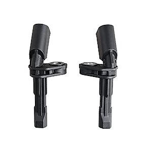 WMPHE 2 Pcs Rear ABS Wheel Speed Sensor Compatible with Audi TT, VW Amarok Beetle Bora CC Golf GTI Jetta Passat Rabbit, Seat Leon, Porsche Carrera GT, Replacement for 1K0927807, 1K0927808