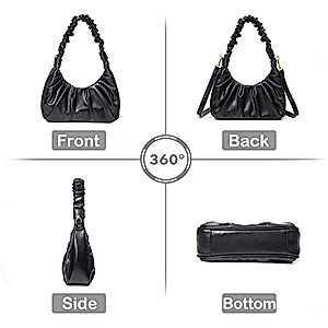 YDSIII Mini Purses for Women Small Shoulder Bag Y2K Dumpling Bag