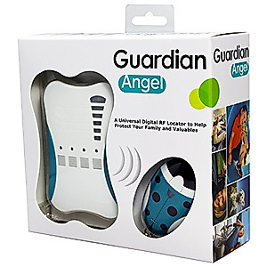 Ardi 2.4GHz Digital RF Guardian Angel, 807G2, 1 Base Unit 2 Tag Units, Personal Safety, Wireless Anti Lost, Remote Finder, Kid Tracker, Cat Locator