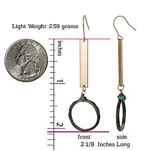 SPUNKYsoul 3 Pack Boho Fashion Country Vintage Statement Earrings for Women