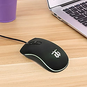 DGG 60% Gaming Keyboard and Mouse Combo, Small Keyboard and Mouse Set, Mini Gaming Keyboard 61 Keys True RGB Mechanical Feel, for Computer PC Gamer