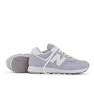 New Balance Women's 574 V2 Essentials Sneaker, Violet Haze/White, 11
