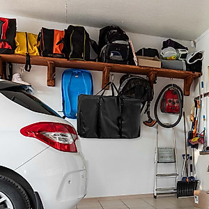 3Pcs Large Chair Storage Bags - Folding Chair / Zero Gravity / Heavy Duty Folding Chair Bag - Lounge Chair Wheelchair Carrying Bag for Camping Travel Outdoor