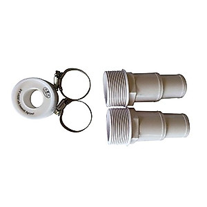 FibroPool Professional 1 1/2" Swimming Pool Filter Hose Replacement Kit (6 Feet, 2 Pack)