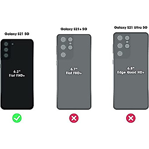 OtterBox Defender Series Screenless Edition Case for Samsung Galaxy S21 5G (Only) - Holster Clip Included - Non-Retail Packaging - Black