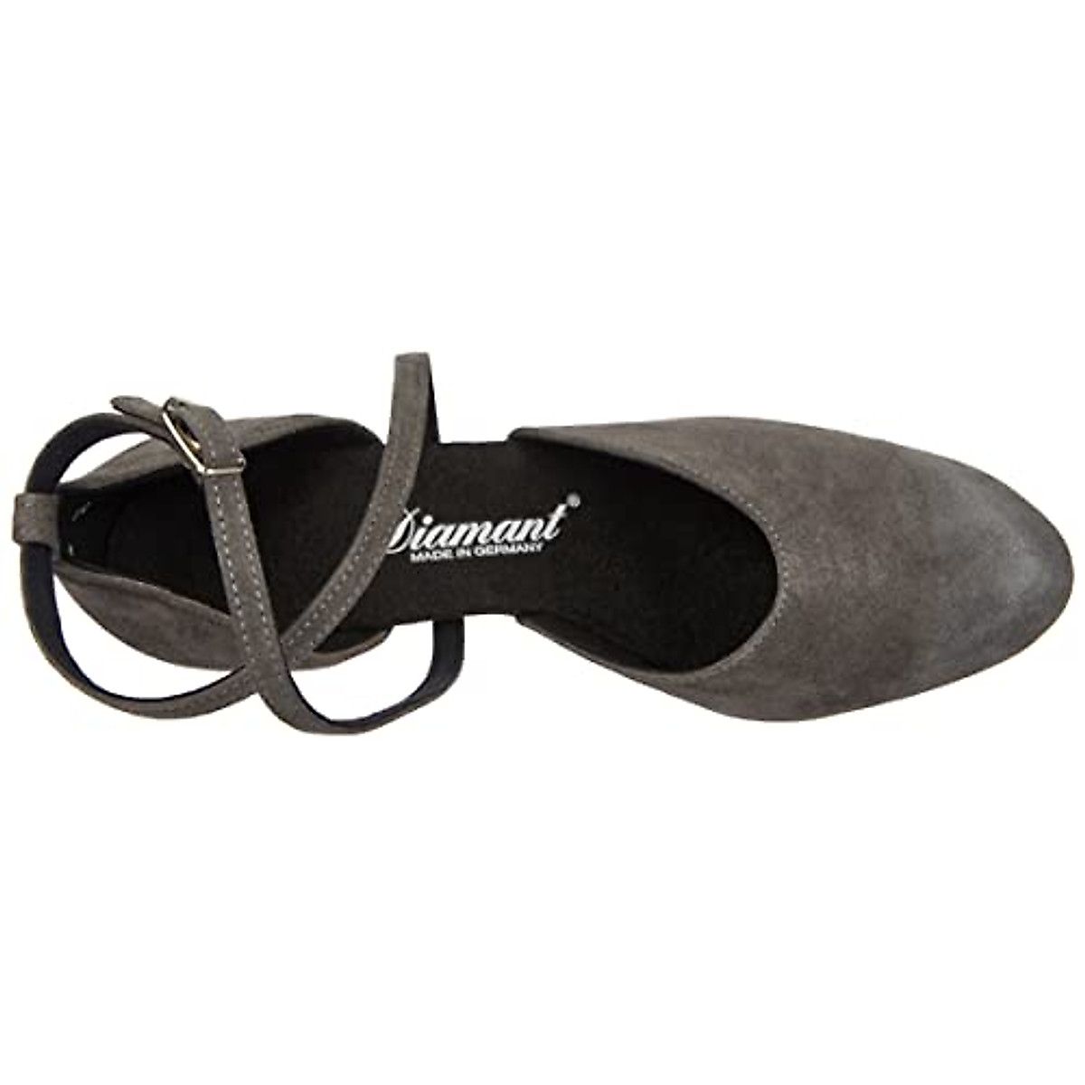 Diamant Women's Standard & Latin Dance Shoe, Gray, 7.5 US
