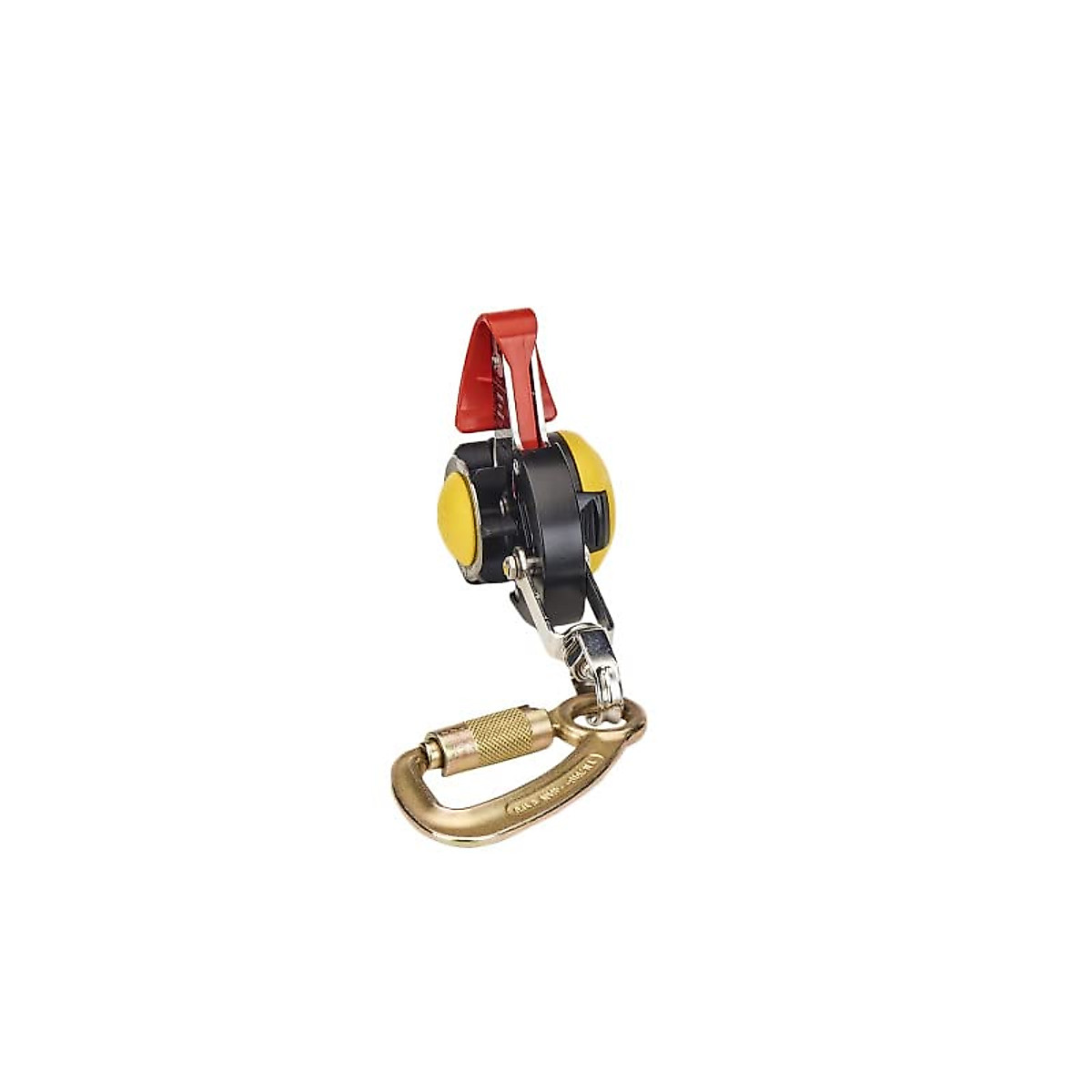 MSA 3104L-00 Latchways Attachment Device for Vertical Ladder Lifeline Kit, Harness to Cable System Connection, for Hands-Free Operation, Fixed Ladder Fall Protection, ANSI