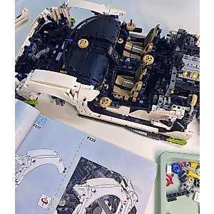 LOVEBRICK Fantasma Super Sports Racing Car Keenigseg Building Block Toys for Boys or Adults Kits ;MOC Adult Collectible Building Model 4346PCS Technology Set