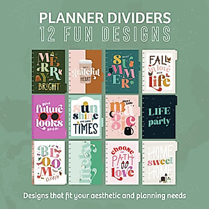 Happy Planner 2023 Daily Planner and Calendar, 12-Month Daily, Weekly, and Monthly Planner, Jan. 2023–Dec. 2023 Diary, Vertical Layout, Life Is a Party Theme, Classic Size, 17.78 x 23.50 cm