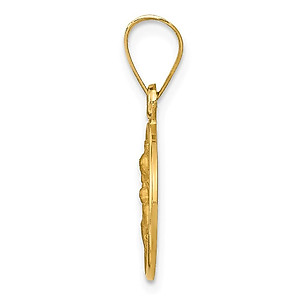 Roy Rose Jewelry 18K Yellow Gold Our Lady of Perpetual Help Medal Pendant