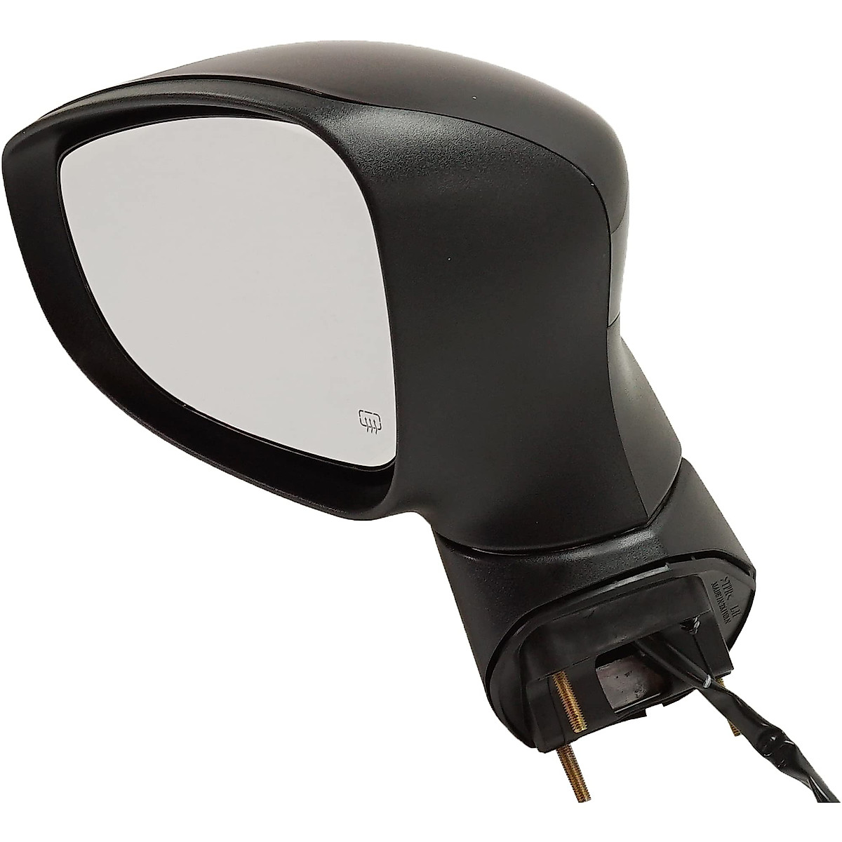 Kool Vue Driver Side Power Heated Mirror for Chrysler Pacifica 2017-2019 Without Signal Light & Blind Spot Monitor Paintable For Models Without One Touch Open/Close Feature