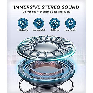 MUSICOZY Sleep Headphones Bluetooth 5.2 Headband, Sports Wireless Earphones Music Sleeping Headphones Mask Earbuds with HD Stereo Speaker for Women Men Teens Workout Running Cool Gadgets Unique Gifts