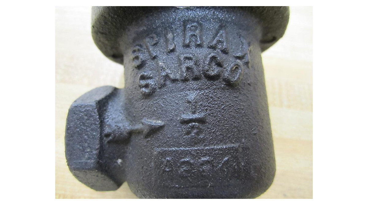 Spirax Sarco A224 1/2 Steam Trap - Black, Reliable & Efficient