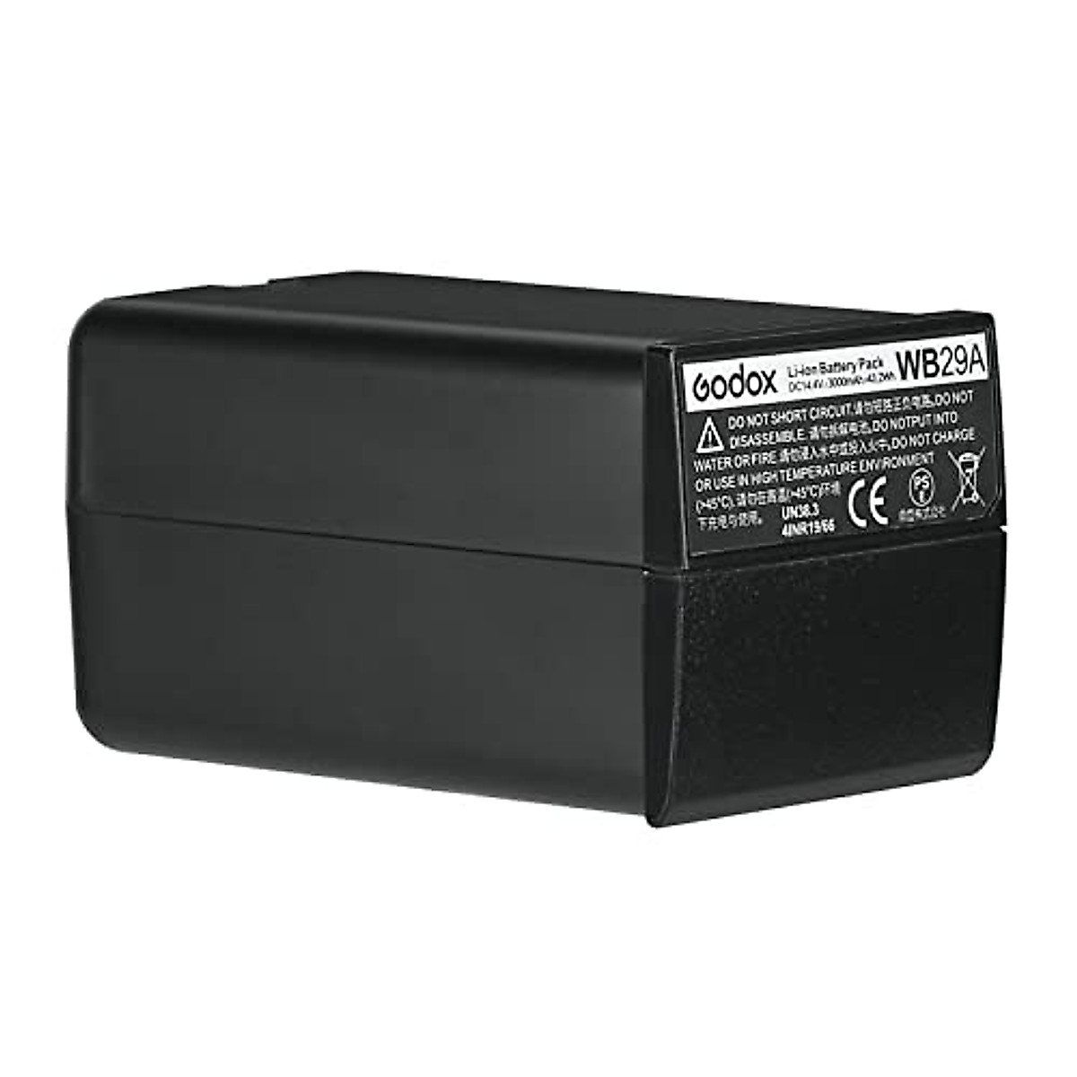 GODOX WB29 Battery Replacement, (WB29A WB29B is Update Version of WB29) 2900mAh Lithium Battery Pack for AD200 / AD200Pro Pocket Flash