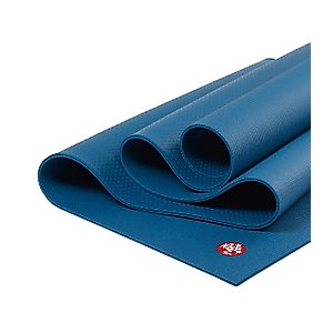 Manduka PRO Yoga Mat – Premium 6mm Thick Mat, Eco Friendly, Oeko-Tex Certified, Free of ALL Chemicals, High Performance Grip, Ultra Dense Cushioning for Support & Stability in Yoga, Pilates, Gym and Any General Fitness - 71 inches, Maldive