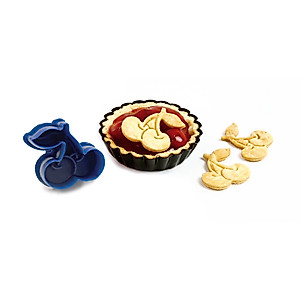 Norpro Pie Topper Cutters Cookie Stamp, Set of 4, Multicolored