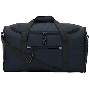 Travelers Club Riddock Luggage and Travel Accessories, Navy Blue, 14-Piece Set