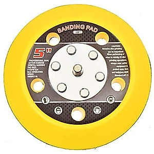 5" Hook & Loop Sanding Pad Air Vacuum Sander Grinder Tools For Grinding Sanding