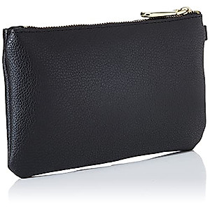 Karl Lagerfeld Paris womens Wristlet, Black/Gold, One Size US