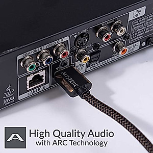 Sony XR65A80K 65" 4K Bravia XR OLED High Definition Resolution Smart TV with an Austere 3S-4KHD2-2.5M III Series 4K HDMI 2.5m Cable (2022)