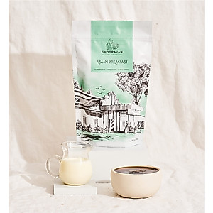 Assam Breakfast High Caffeine Loose Black Tea from India (200+ Cups) - Fresh Harvest - Perfect for Strong Morning Milk Tea Or Indian Chai Tea - Farm2Cup No Middleman - Bulk Pack - 1 Pound