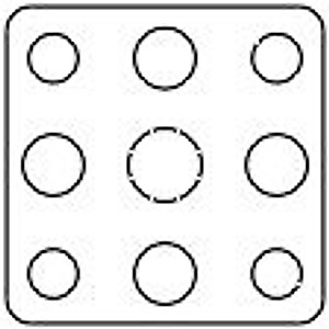 9 Hole Gasket for A-dec ADG028