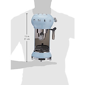 SMEG Espresso Machine, Paster Blue ECF01PBUS