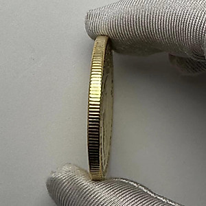 2021-2024 US Coins 1oz The United States Statue of Liberty Gold Plated Coin - American Eagle Coin Commemorative Coin (2024-gold)