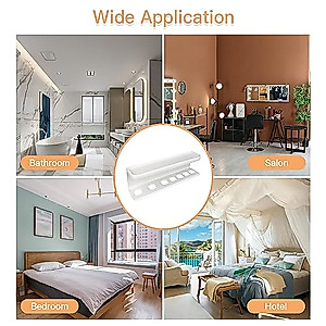 Yimerlen Airwrap Storage Holder Compatible with Dyson Airwrap Wall Mount Storage Rack Organizer for Bathroom Curling Iron Attachments and Complete Styler (White, with Air Cushion Comb)