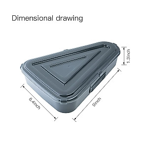 AimiDream Pizza Storage Container, 3-in-1 Microwavable Pizza Box,Reusable Pizza Box with Lids to Leftover Organization and Space Saver