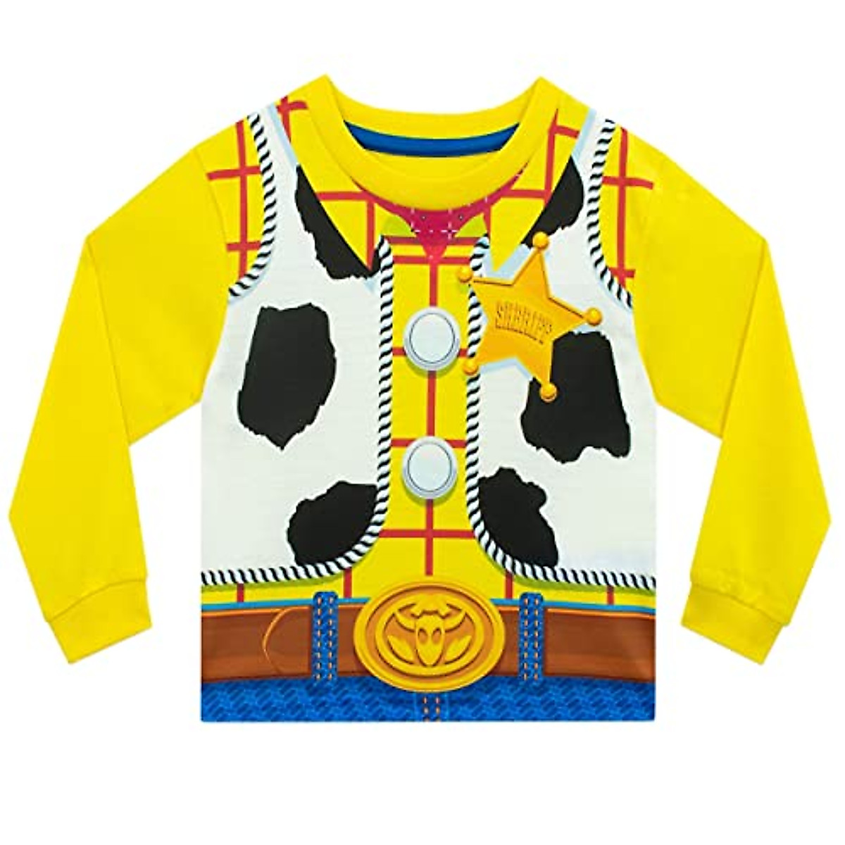 Disney Boys Toy Story Pyjamas 2 Pack Buzz Lightyear and Woody Kids PJs Multicolored 2T