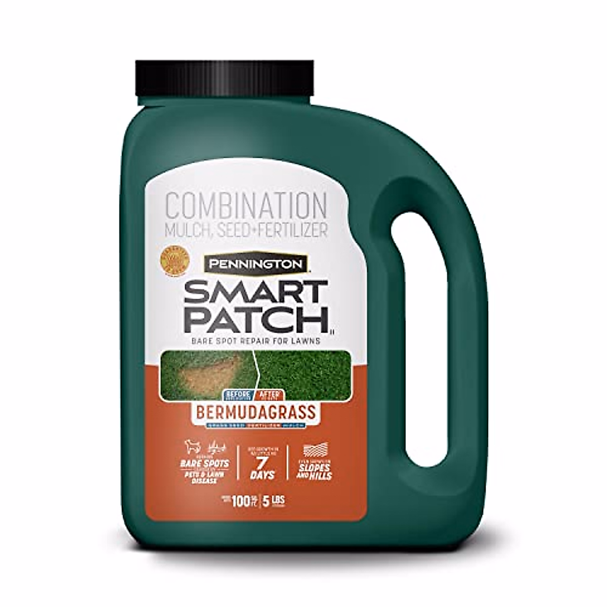 Pennington Smart Patch Bermudagrass Mix Jug 5 lb