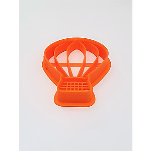 T3D Cookie Cutters Hot Air Balloon Cookie Cutter, Suitable for Cakes Biscuit and Fondant Cookie Mold for Homemade Treats, 3.56 x 2.69 x 0.55 Inch