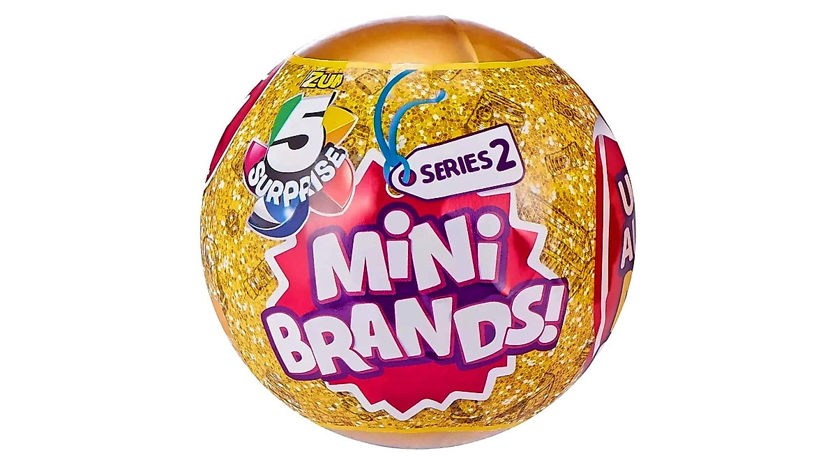 Exciting 5 Surprise Mini Brands Ball Bundle