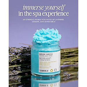 Truly Beauty KP Treatment Moon Rocks Sugar Scrub - Gentle and Fluffy Body Scrubs for Women Exfoliation, Natural Body Scrub - Body Exfoliating Scrub with Vitamin E and Essential Antioxidants.