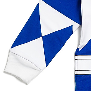 Power Rangers Blue Ranger Toddler Boys Zip Up Coverall 3T