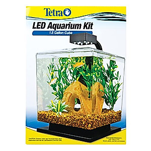 Tetra 29137 Water Wonder Aquarium Kit, Black, 1.5 Gallons