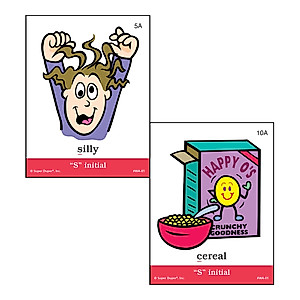 Super Duper Publications | Articulation S Sound Fun Deck | Vocabulary and Language Development Flash Cards | Educational Learning Materials for Children