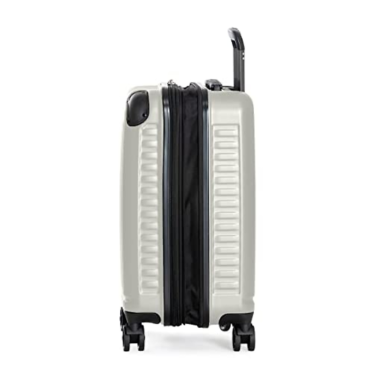 Ben Sherman Sunderland Spinner Travel Upright Luggage, Dover White, 20-Inch Carry On