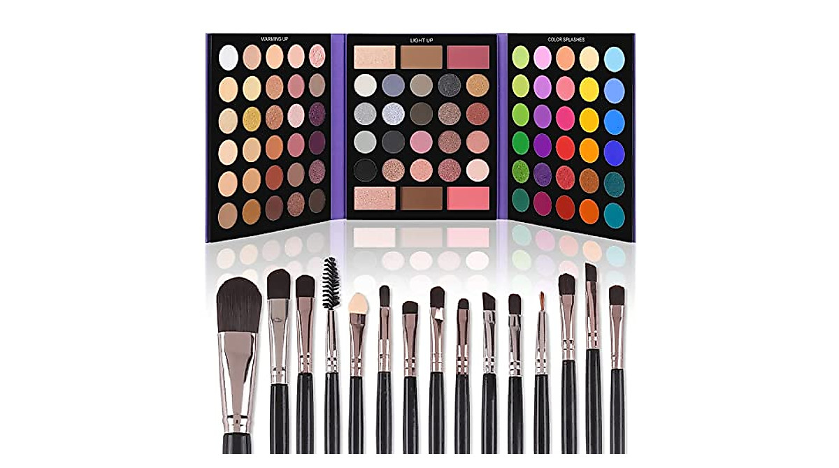 UCANBE 86 Colors Eyeshadow Palette & Brush Set