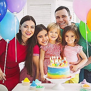 Pllieay 100 Pieces White Balloon Sticks Holders with Cups for Wedding, Party and Decor