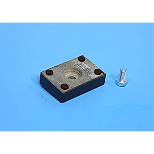 Beer Tap Handle DISPLAY BASE Black with a Bolt For Mounting 2" x 3"