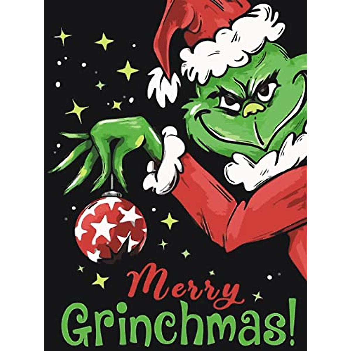 unllhuw Christmas Paint by Number-DIY Oil Paint by Numbers for Adults and Kids Acrylic Painting Cartoon Christmas Paintings Home Art Decoration, 20x16inch