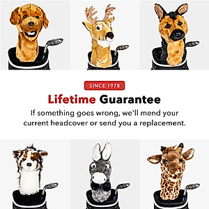 Daphne's Headcovers German Shepherd Driver Headcover | Premium Driver Headcovers | Funny Golf Club Covers | Stylish Protection for Your Clubs | Men's Golf Gear | Driver Headcover for Men and Women